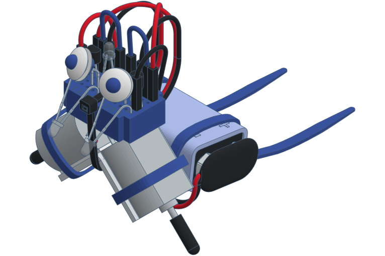 Varikabi Robotic Critter (Sea Lion--Blue) | EurekaPuzzles