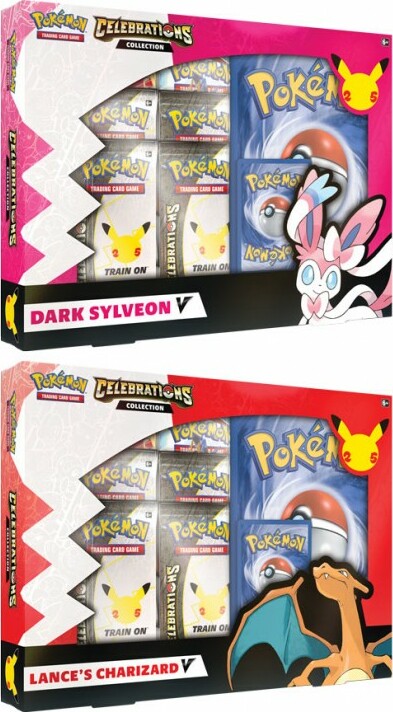 PKM Celebrations Charizard V& Trading Card Game Set | EurekaPuzzles