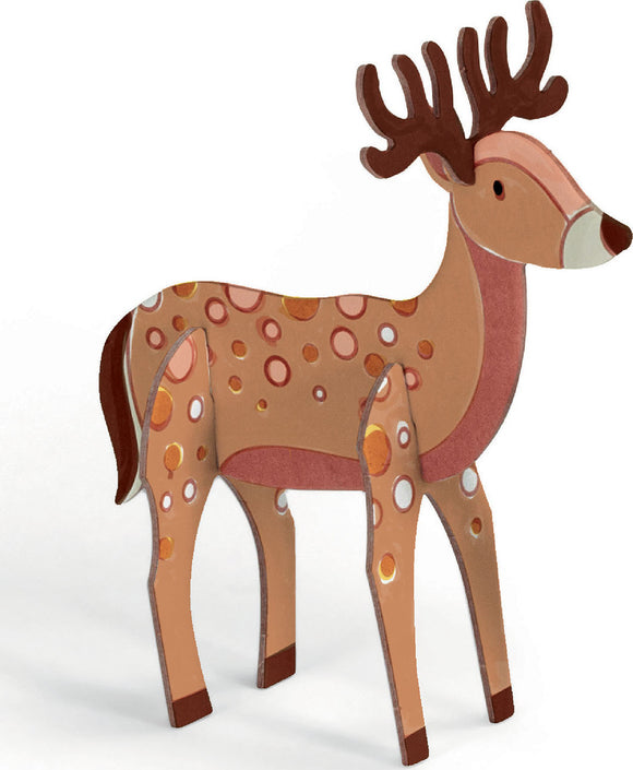 Woods- Color. Assemble. Play. | EurekaPuzzles