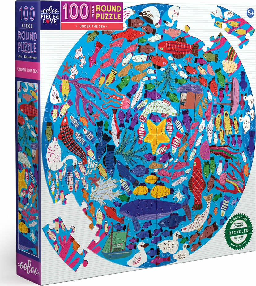 Under the Sea Round Puzzle | EurekaPuzzles