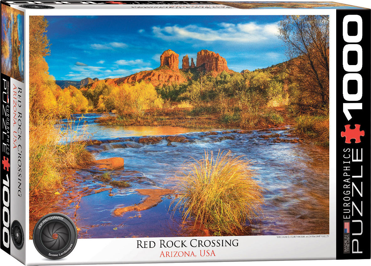 Red Rock Crossing Arizona Jigsaw Puzzle by Eurographics | EurekaPuzzles
