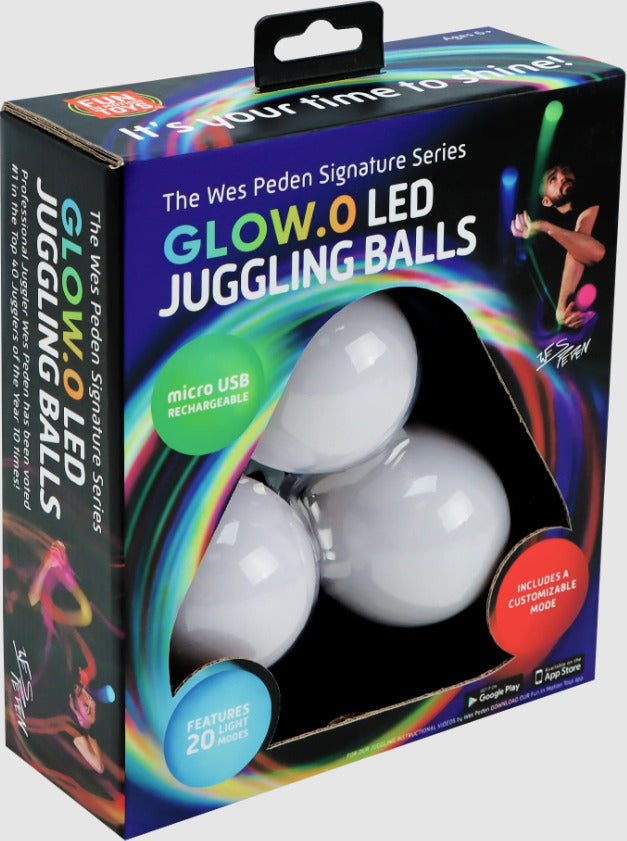 Juggling Balls - Wes Peden LED | EurekaPuzzles