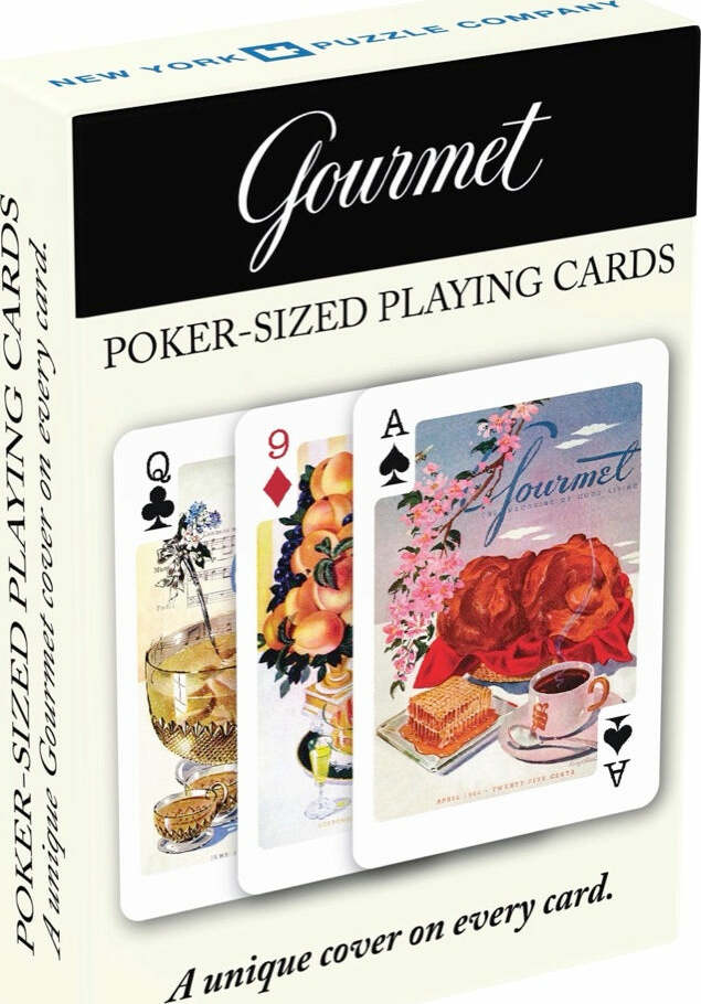 Gourmet Poker Sized Playing Cards | EurekaPuzzles