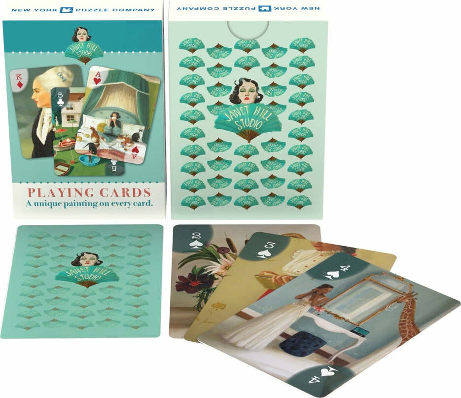 Janet Hill Playing Cards | EurekaPuzzles