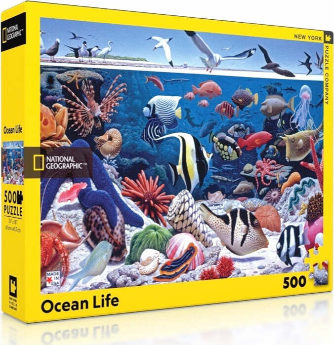 Ocean Life Puzzle (500pc) | EurekaPuzzles
