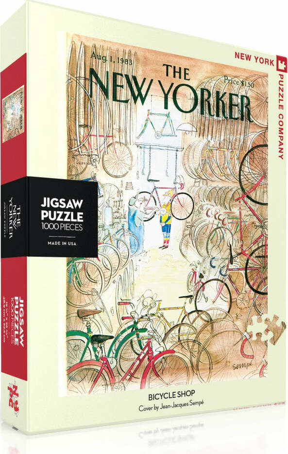 Bicycle Shop Puzzle (1000pc) | EurekaPuzzles
