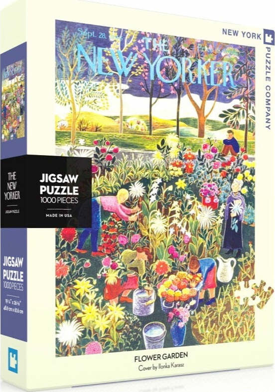 Flower Garden Puzzle (1000pc) | EurekaPuzzles