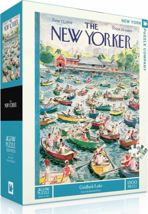 Gridlock Lake Puzzle (1500pc) | EurekaPuzzles