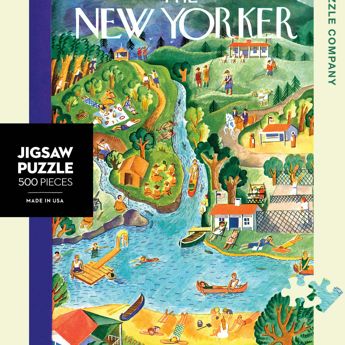 Summer Vacation Puzzle (500pc) | EurekaPuzzles