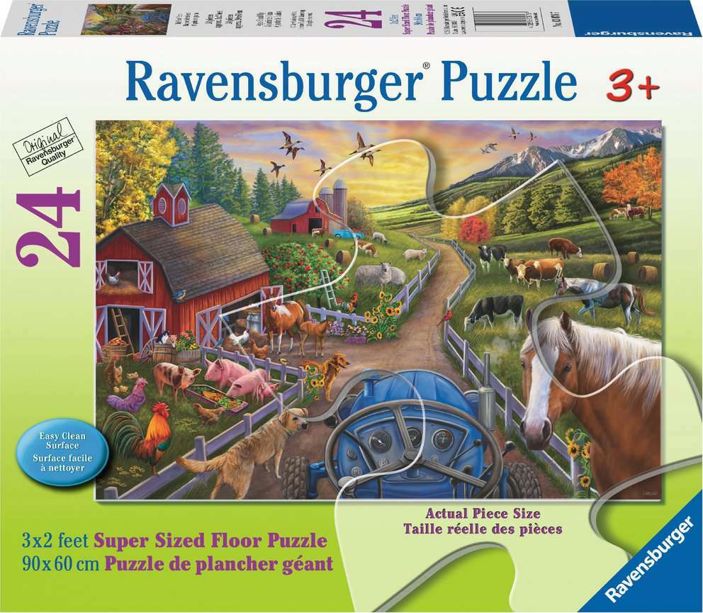 My First Farm Jigsaw Puzzle by Ravensburger | EurekaPuzzles