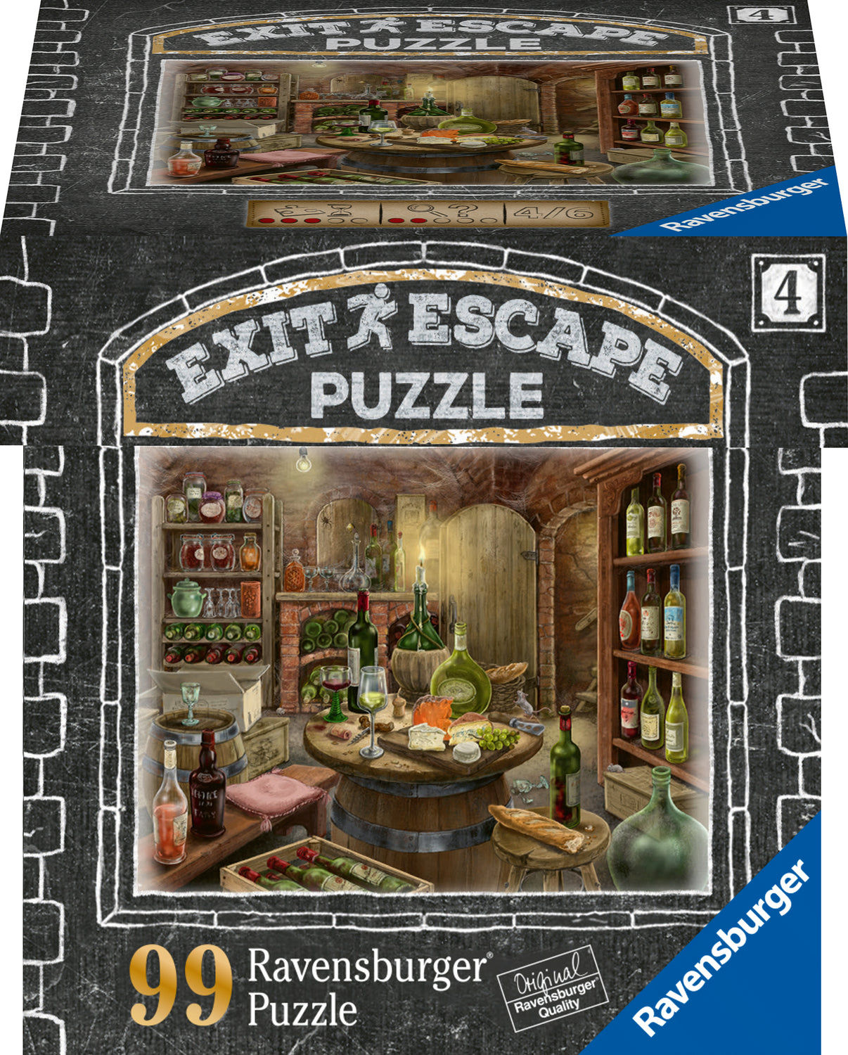 Ravensburger Wine Cellar Jigsaw Puzzle - 99 Pieces | EurekaPuzzles