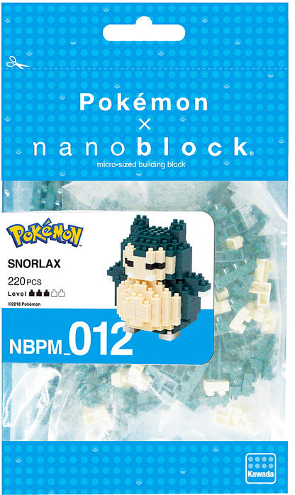 Nanoblock Snorlax | EurekaPuzzles